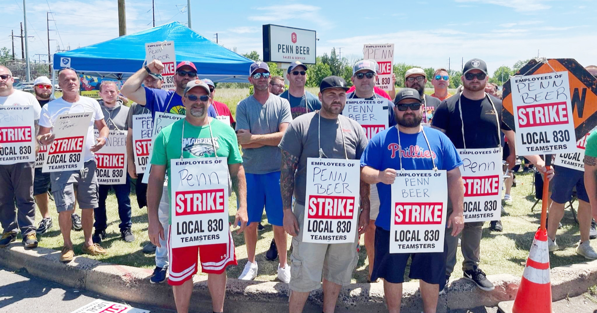 Teamsters ink deal in Philadelphia beer strike - Workers' Voice/La Voz