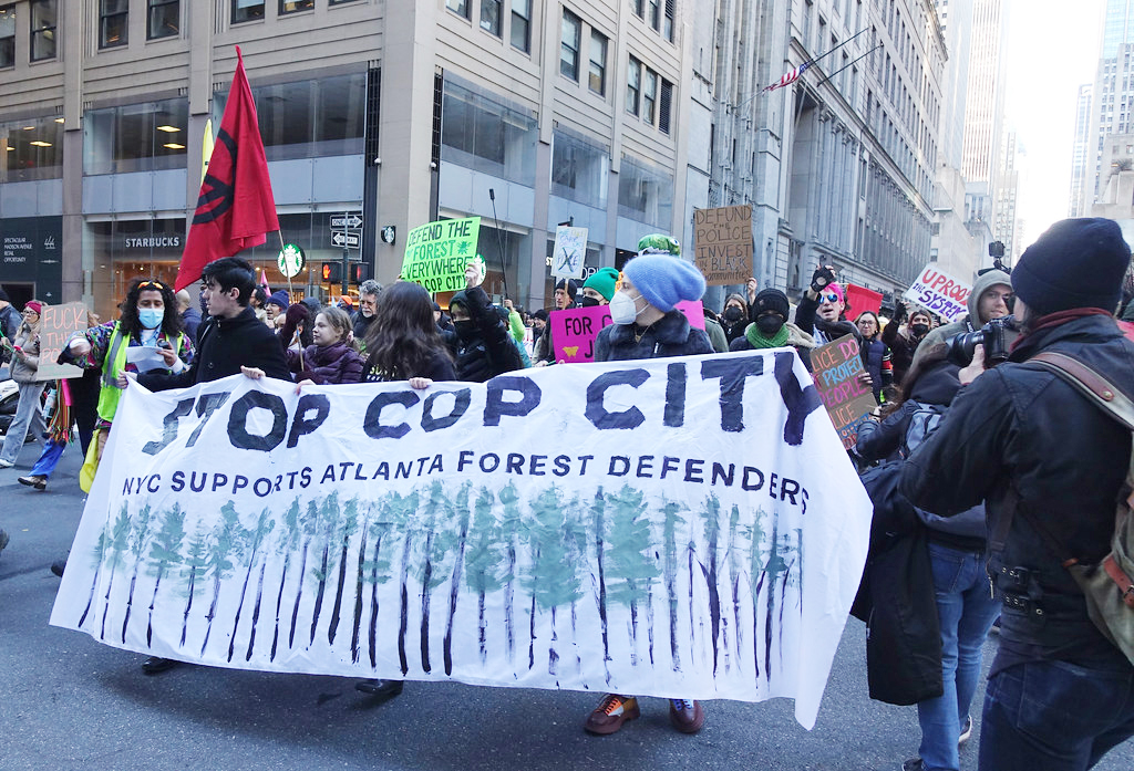 Building a mass movement to Stop Cop City - Workers' Voice/La Voz